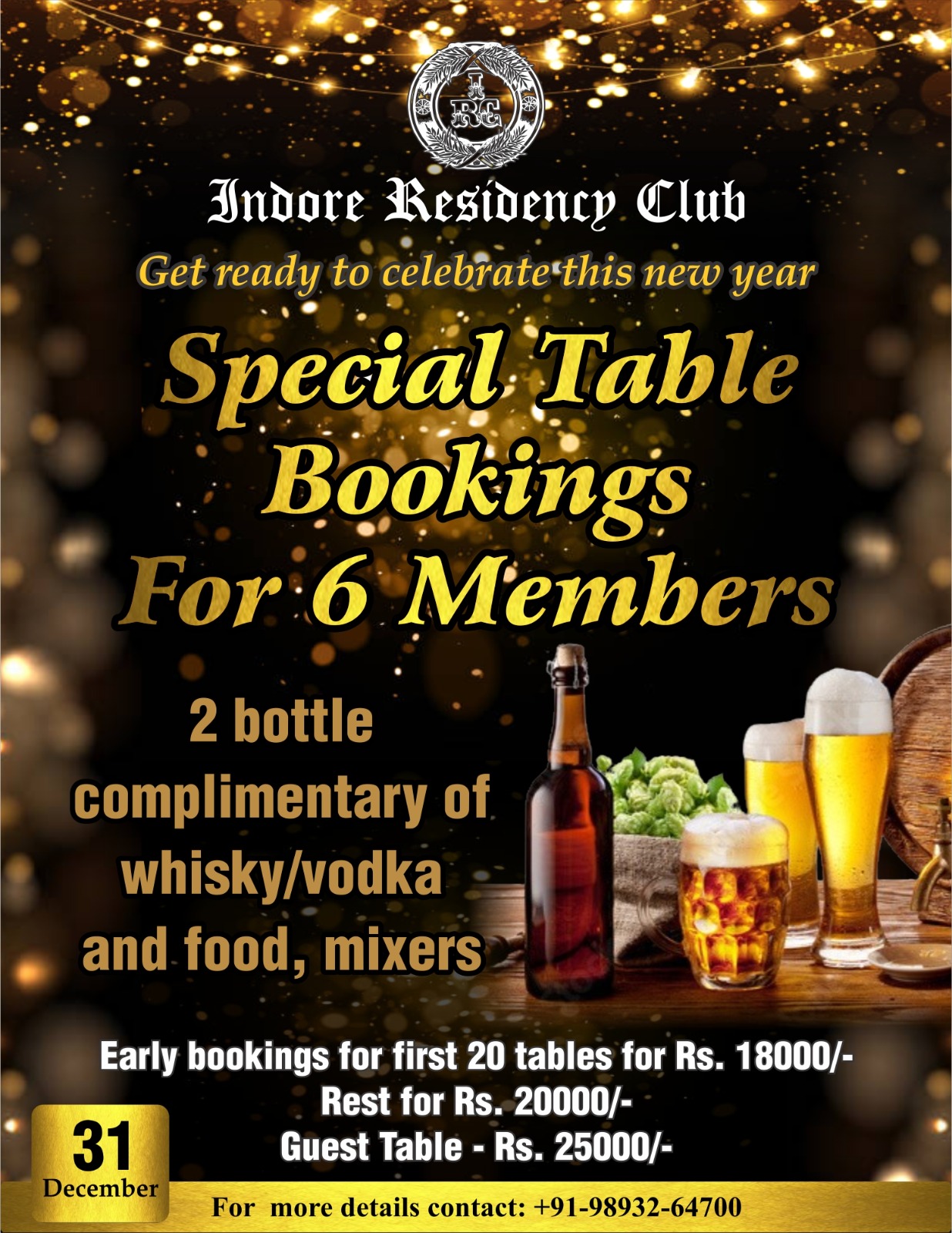Indore Residency Club (IRC)